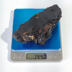 Rough Jet, Large Raw Jet, Rare Specimen of Natural Jet Spain, Healing ...