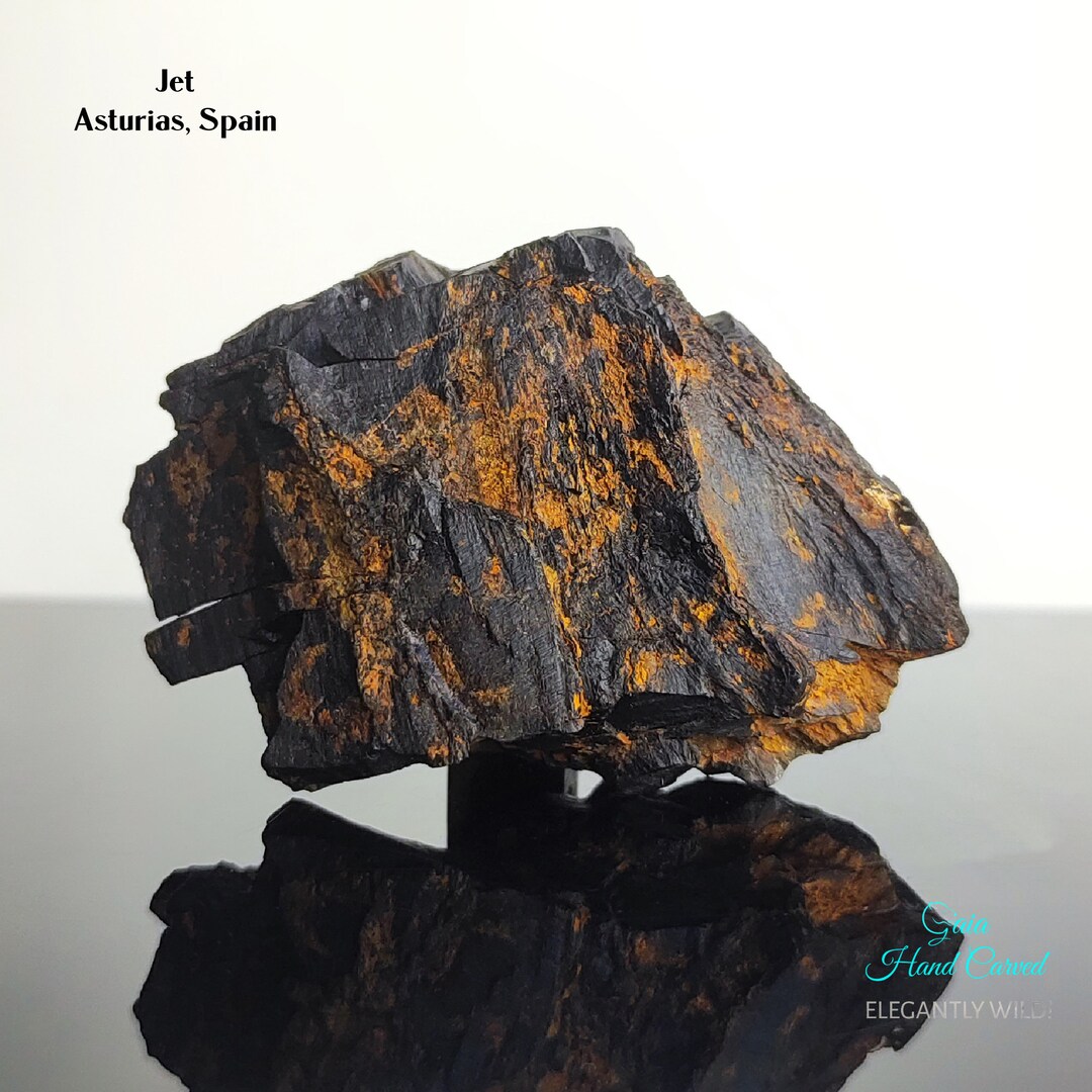 Rough Jet, Rare Raw Jet, Azabache Asturian Jet, Natural Jet Stone ...