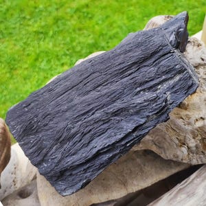 Large Rough Jet Stone Specimen for Collection, Rare Jet Trunk Chunk ...