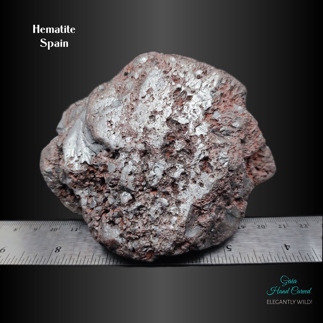 Huge Rough Hematite, Large Raw Hematite Stone, Collection Raw Mineral Specimen, Stones and ...