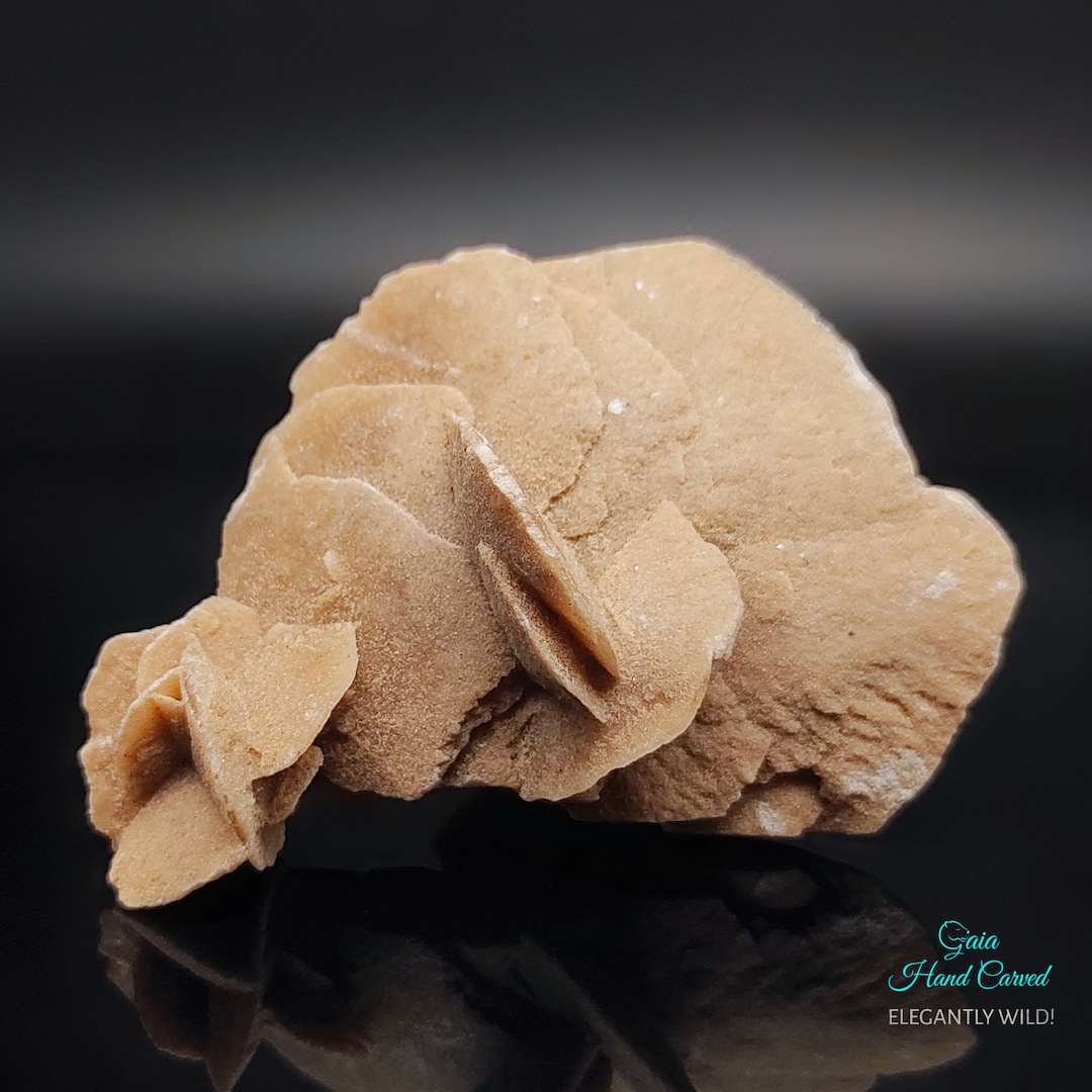 Desert Rose Stone, Rough Gypsum Desert Rose Cluster, Raw Gypsum and ...