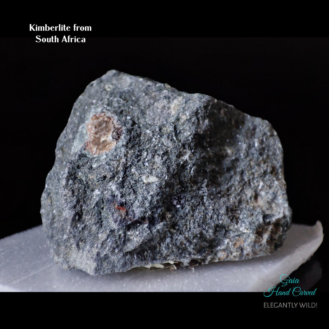 Kimberlite Raw Stone Diamond Ore Rough Magnetic Kimberlite - Etsy