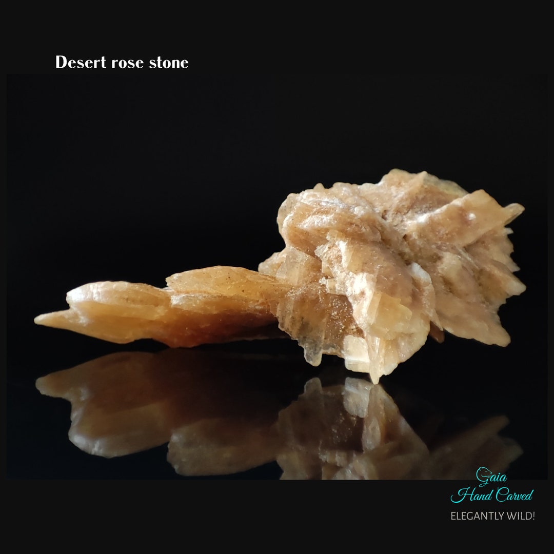 Desert Rose Stone, Natural Desert Rose Specimen, Rough Gypsum Desert ...