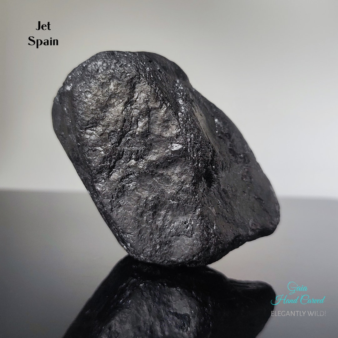 Rough Jet, Rare Raw Jet, Fossil Jet Wood, Natural Jet Stone Tumble ...