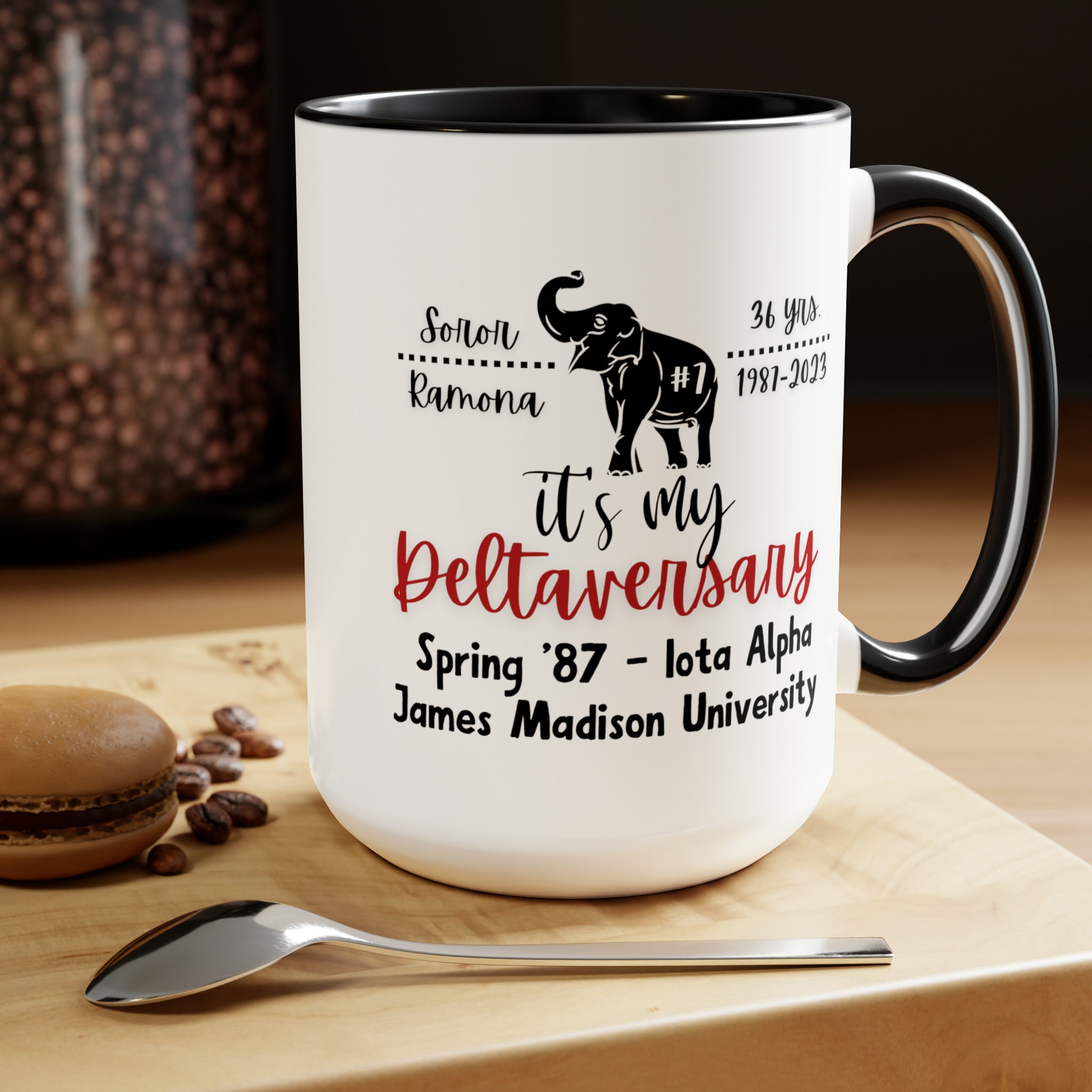 Personalized Deltaversary Coffee Mug 15oz Hot Tea Mug DST - Etsy