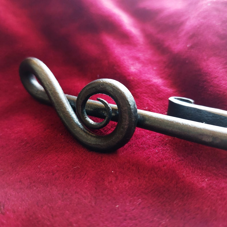 Hand Forged Treble Clef Bottle Opener - Blacksmith Made, Solid Steel ...