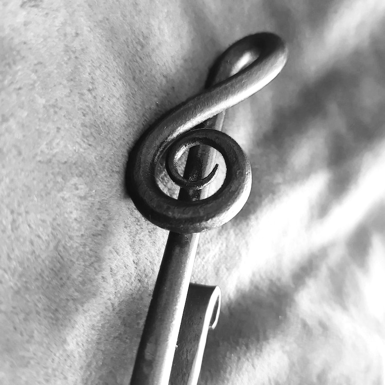Hand Forged Treble Clef Bottle Opener - Blacksmith Made, Solid Steel ...