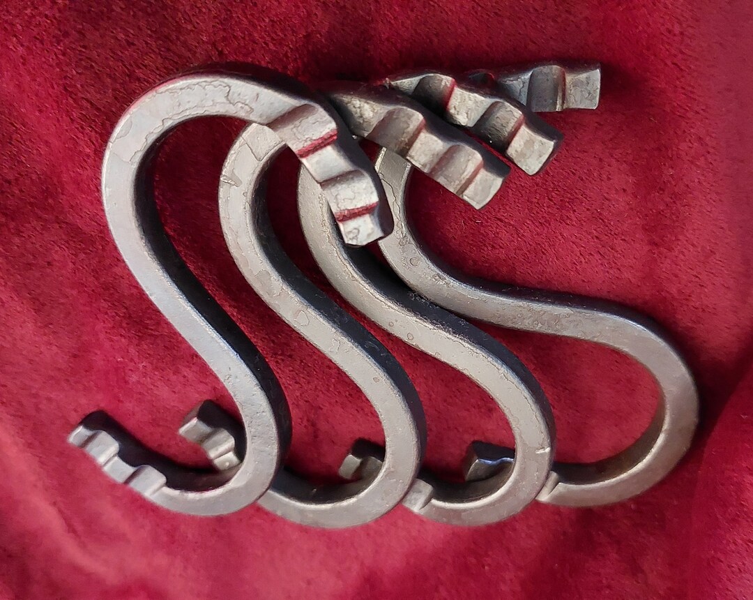 Hand Forged 'S' Hooks - Fullered Ends - Etsy