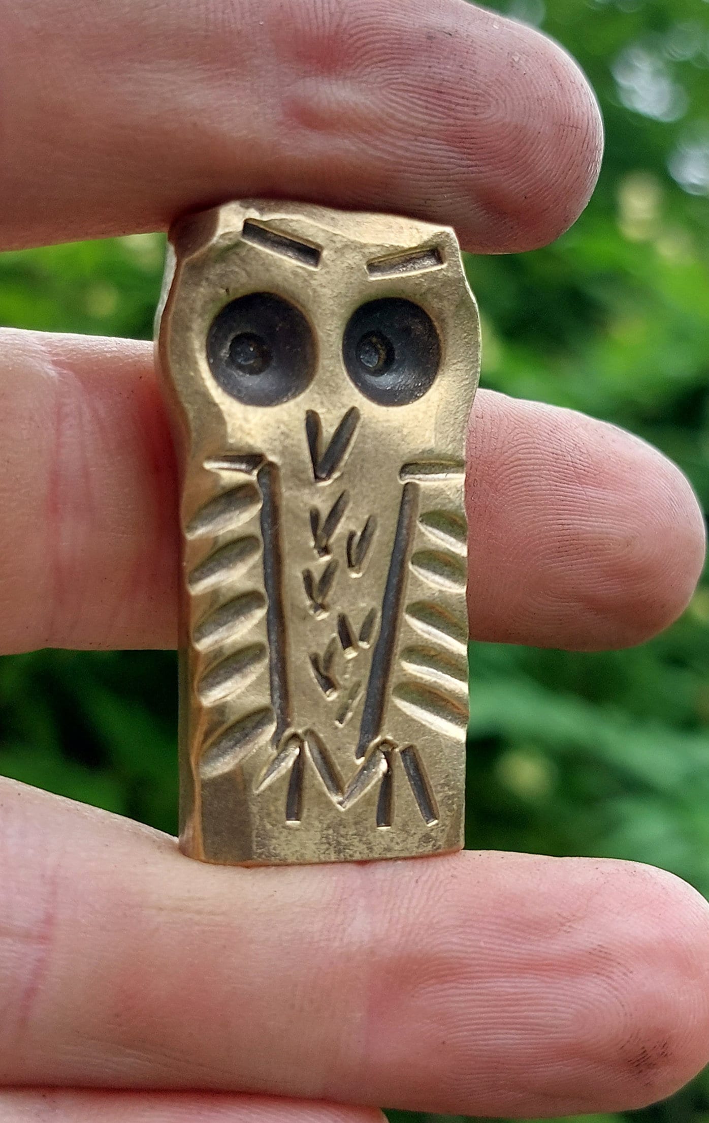 Hand Forged Solid Brass Owl Blacksmith Made, Solid Brass, Gift, Party ...