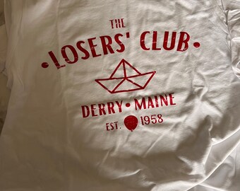 The Losers Club T Shirt It Clown Movie Graphic Tshirt - Etsy