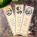 Universal Monsters Bookmark Set of 3/original Art Print Bookmarks ...
