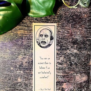 Zombie Bookmark Set of 3/original Art Print Bookmarks - Etsy