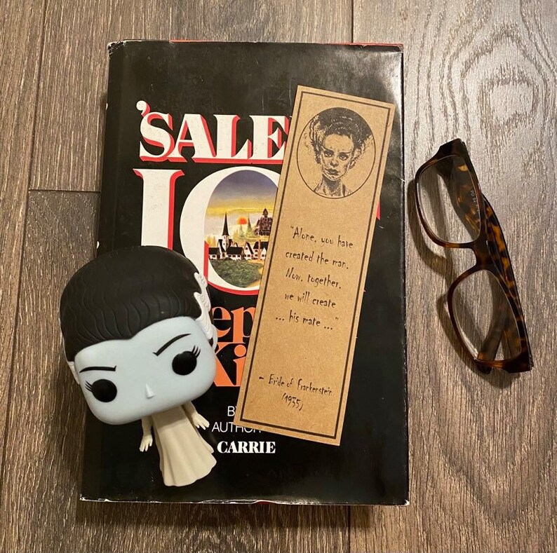 Universal Monsters Bookmark Set of 3/original Art Print - Etsy