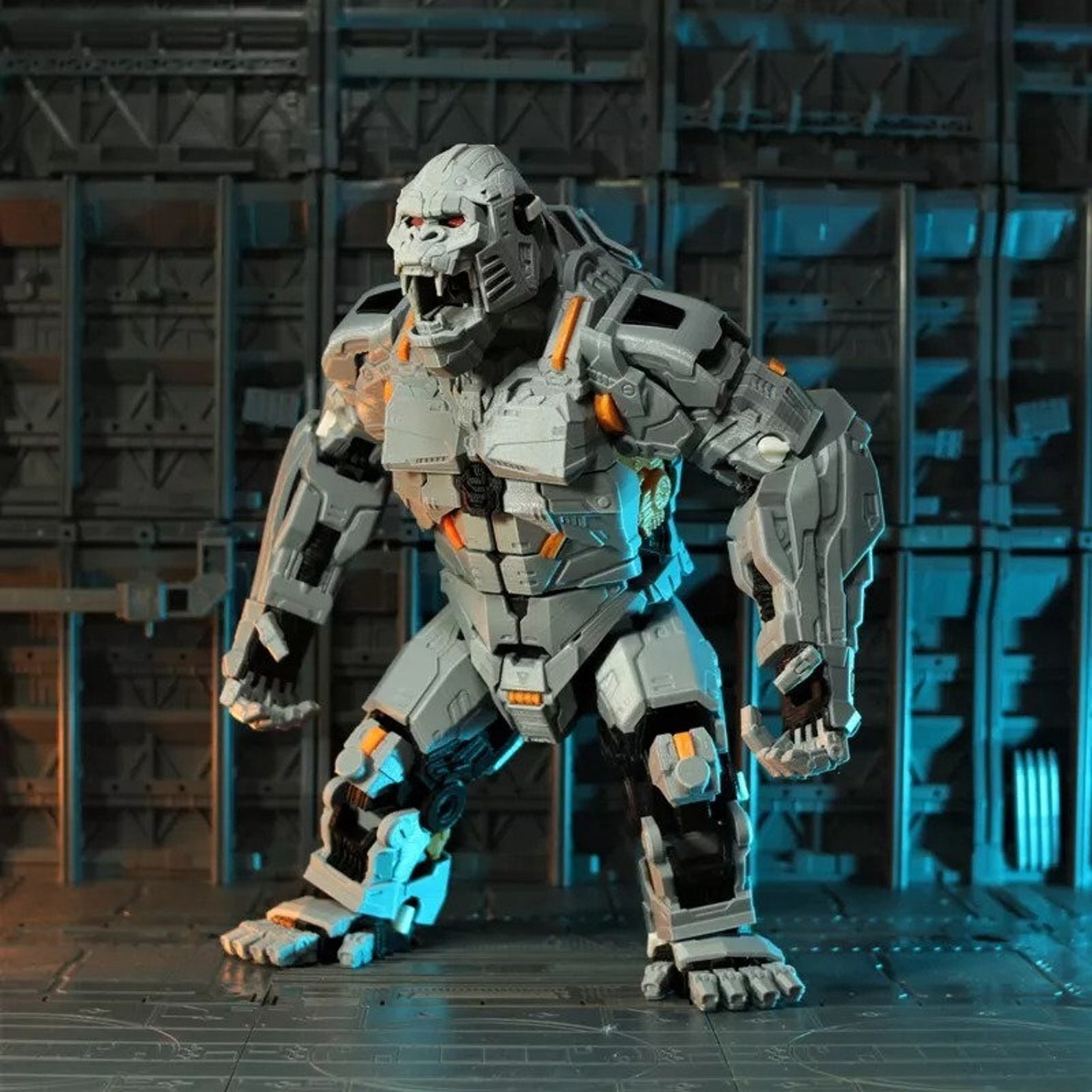 Mecha King Kong 3D Print Stl Files Gorilla Stl Files Mecha Stl Etsy Mecha King Kong 3D Print Stl Files Gorilla Stl Files Mecha Stl Etsy