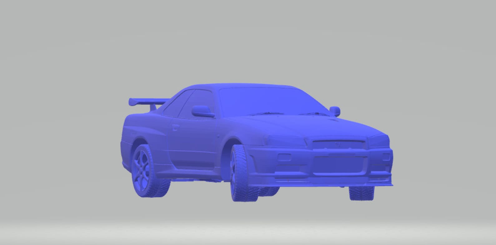 Nissan Skyline GTR R34 File Stl 3D Model for CNC and 3d Printer - Etsy ...