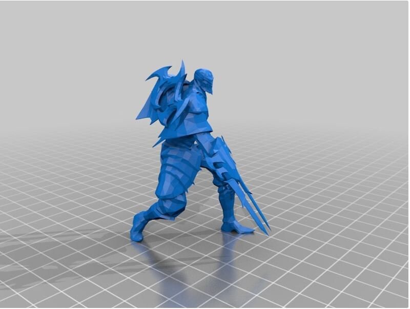 League of Legends Zed 3D Model Print Stl Files Zed Stl Files - Etsy Ireland