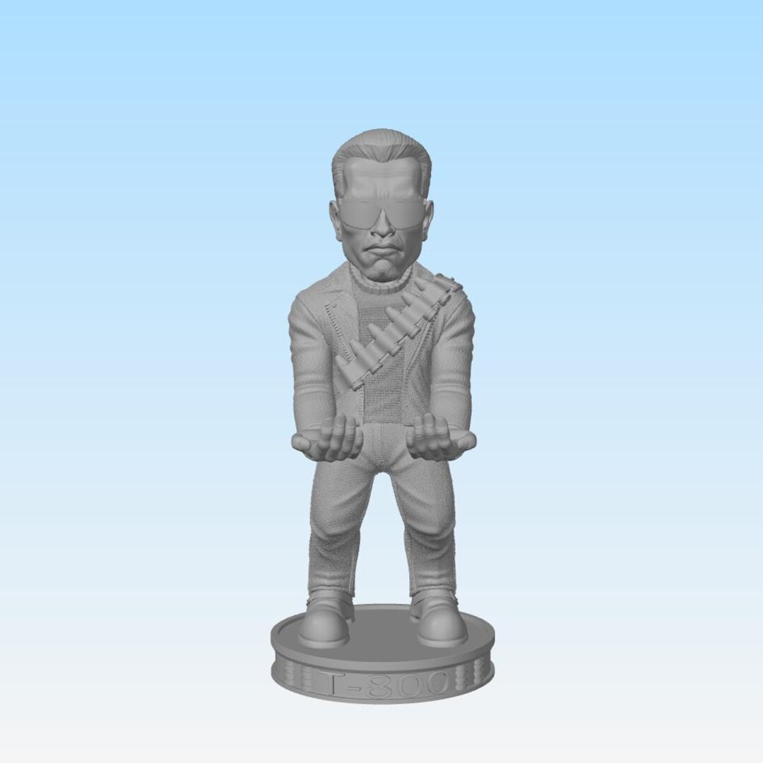 Terminator Arnold Schwarzenegger | Terminator Controller Stand ...