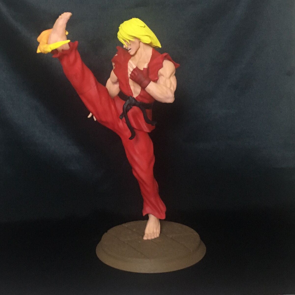 Street Fighter Ken Ken Figure Street Fighter Figure Retro Game Figure ...
