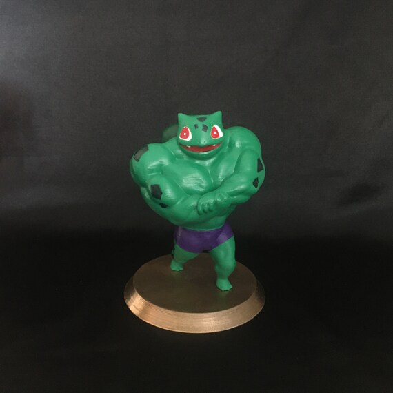 Ultra Swole Bulbasaur Pokemon Figure Ultra Swole Bulbasaur - Etsy