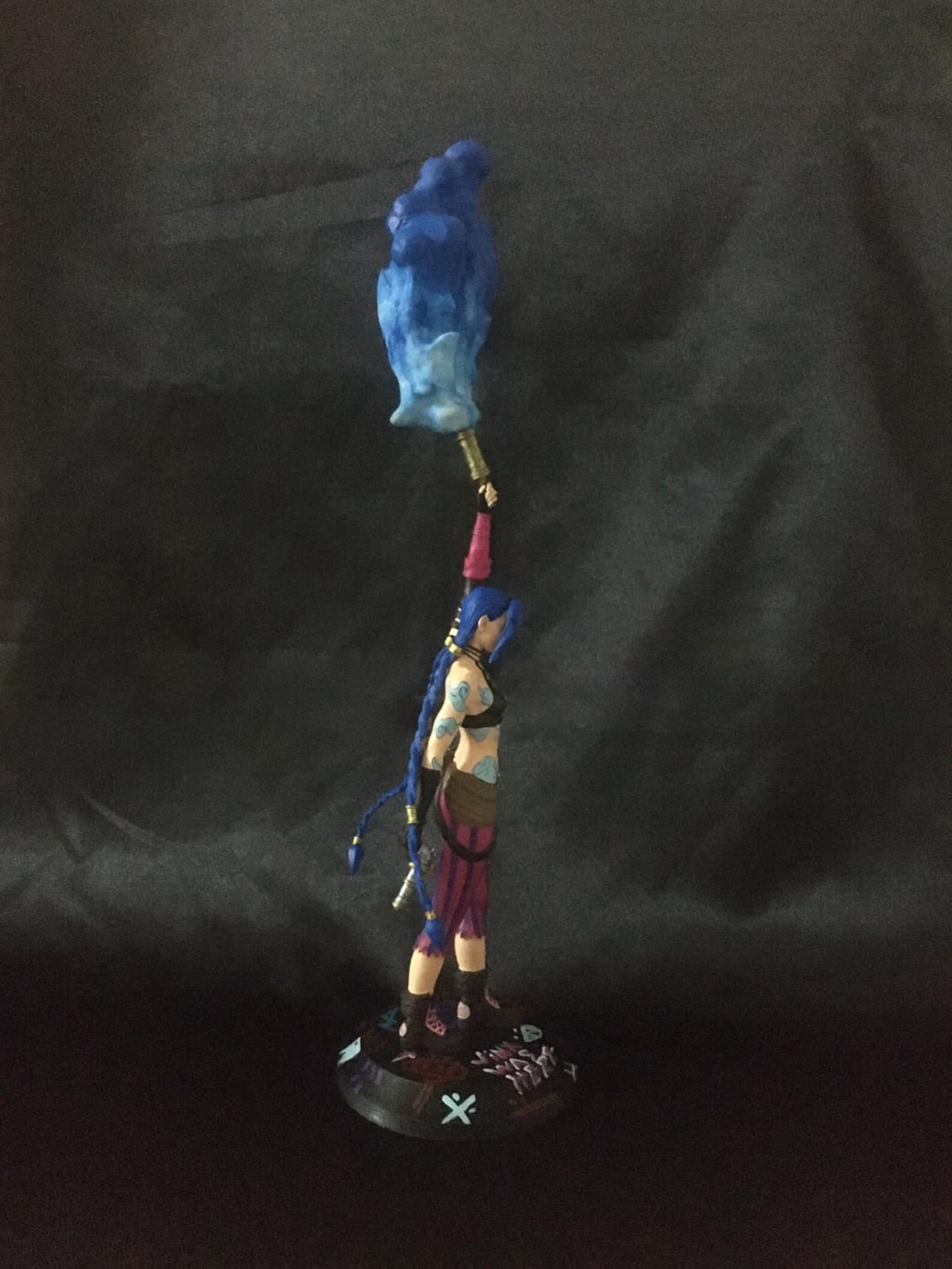 Arcane Jinx Figure League of Legend Jinx Figure Jinx - Etsy Australia