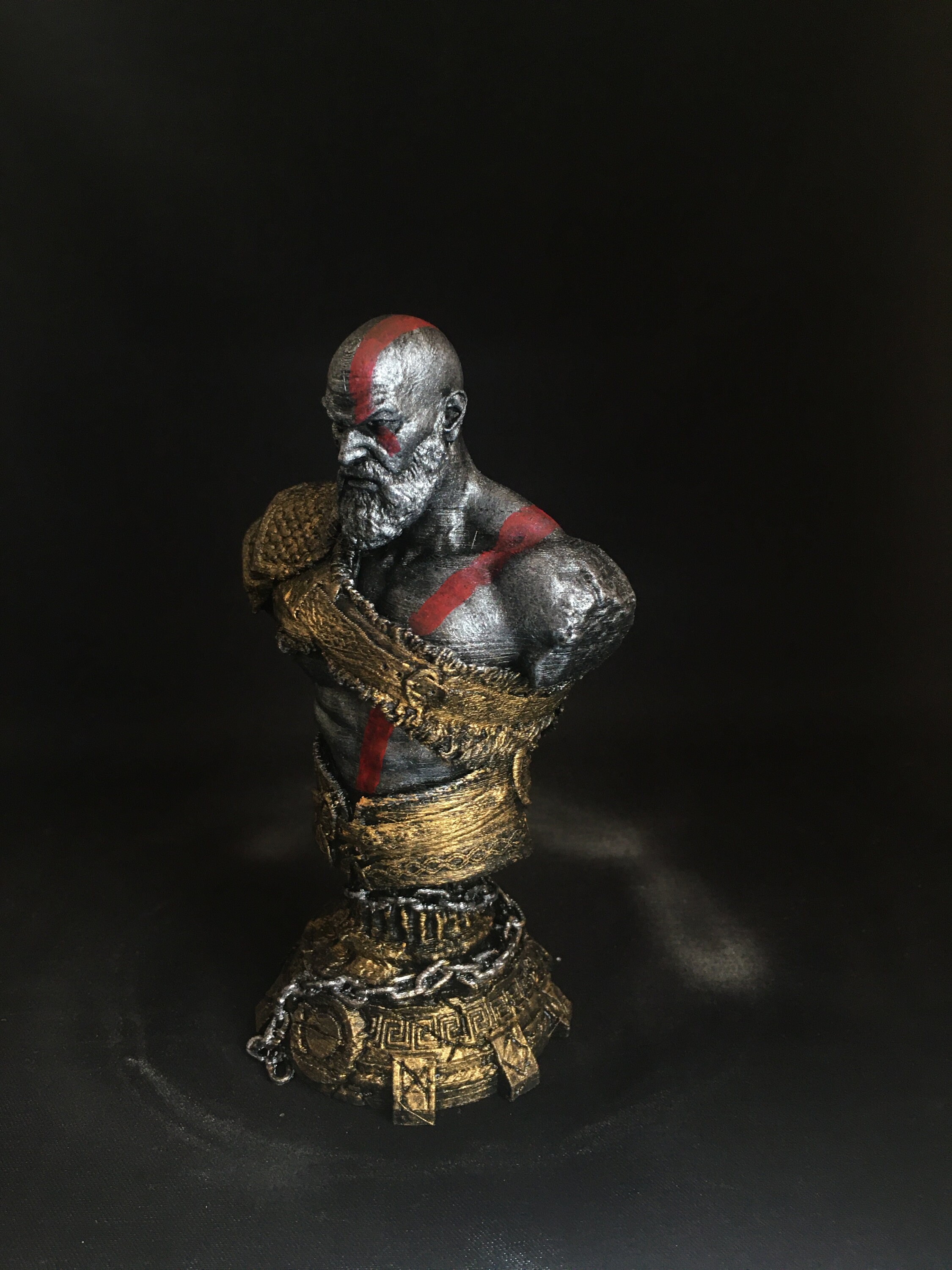 Kratos Kratos Bust God of War Bust Kratos Figure God of War Figure ...