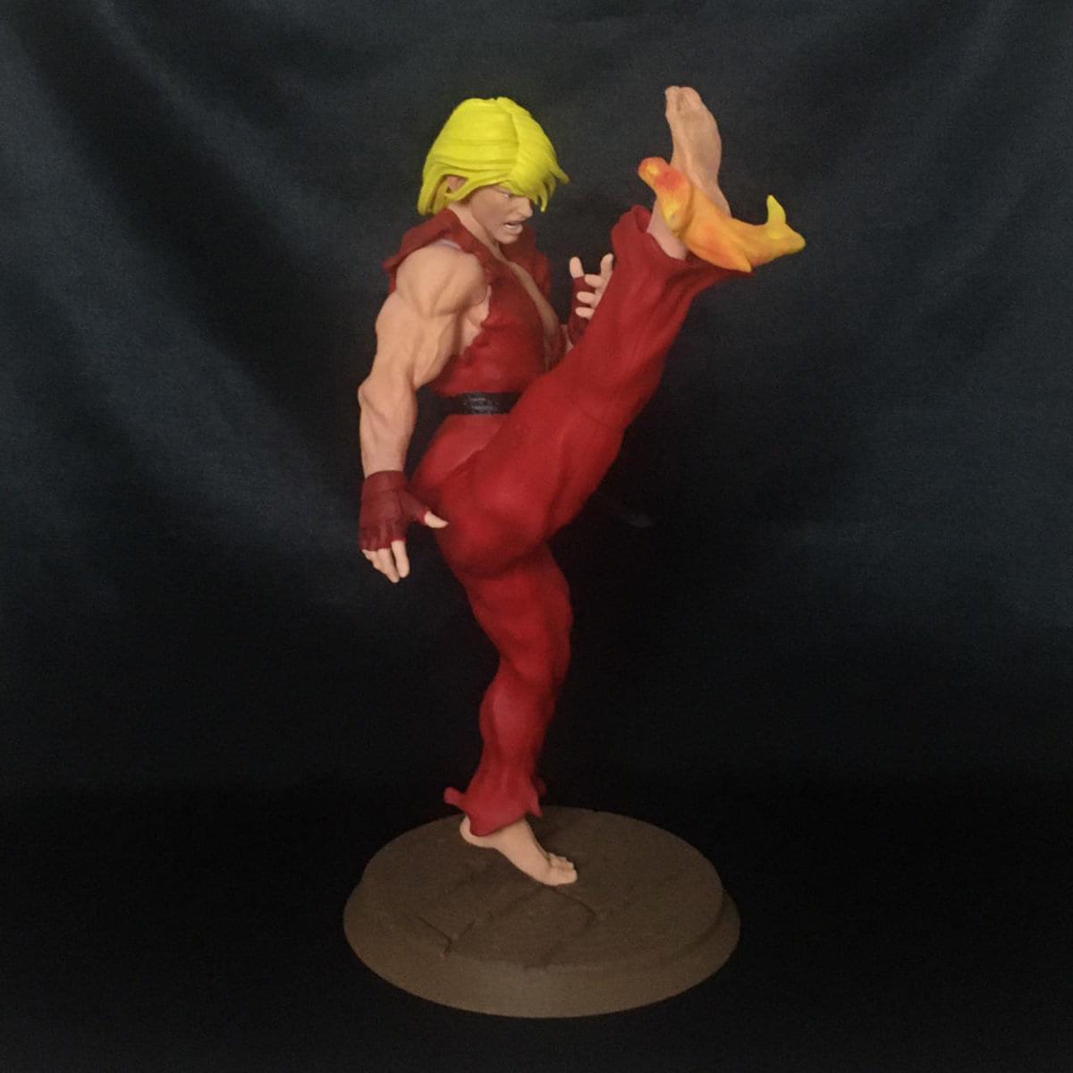 Street Fighter Ken Ken Figure Street Fighter Figure Retro Game Figure ...