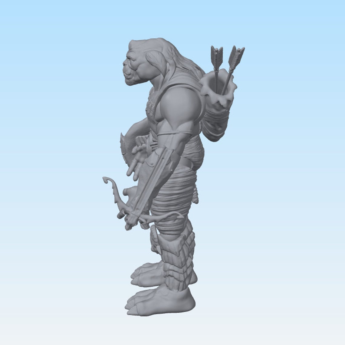 Small Soldiers Gorgonite Archer | Archer Figure | Small Soldiers Figure ...