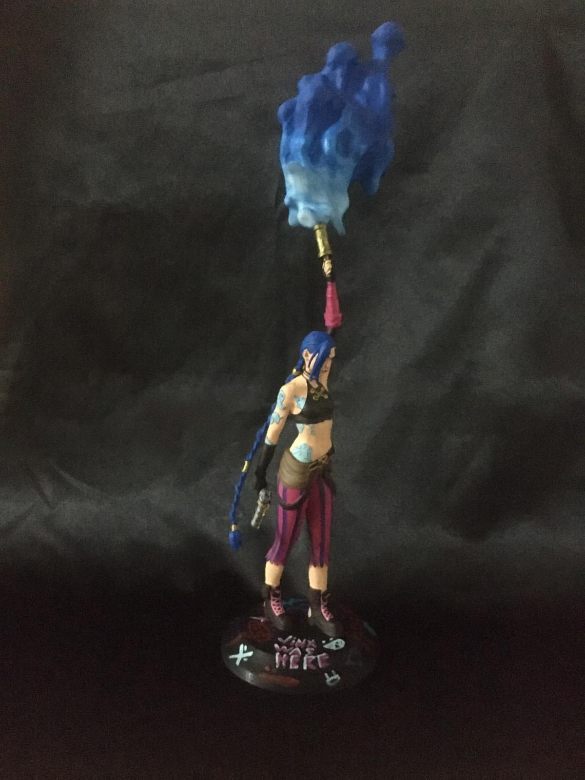 Arcane Jinx Figure League of Legend Jinx Figure Jinx - Etsy Australia