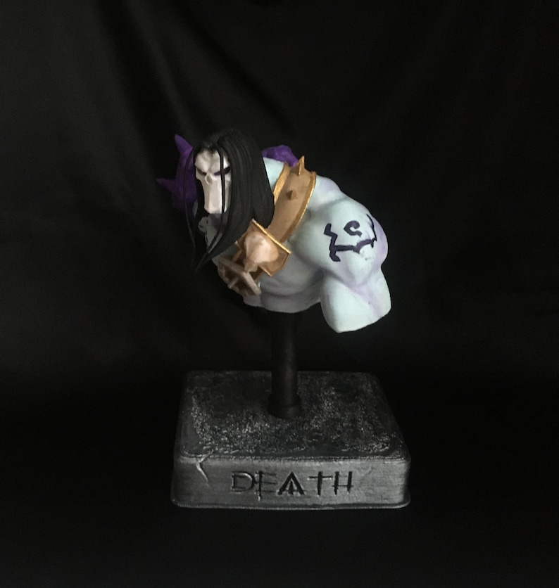 Darksiders Death Bust Figure Statue Collectible Statue Gift Birthday ...