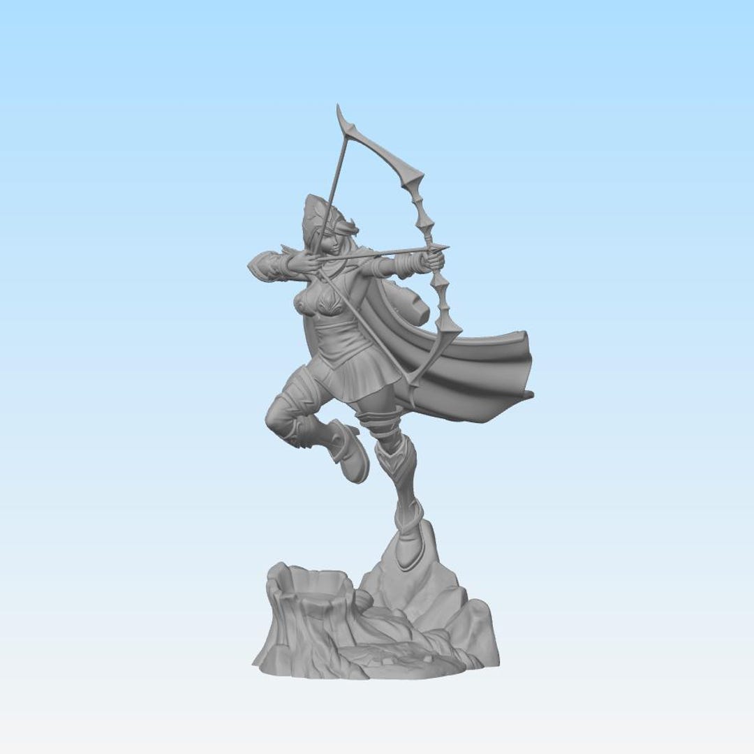 Ashe Figure | League of Legend Statue | Ashe Statue | Arcane Figure ...