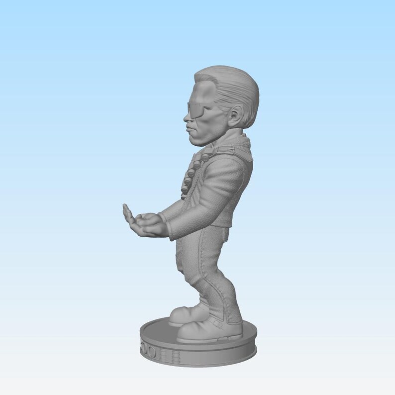 Terminator Arnold Schwarzenegger | Terminator Controller Stand ...