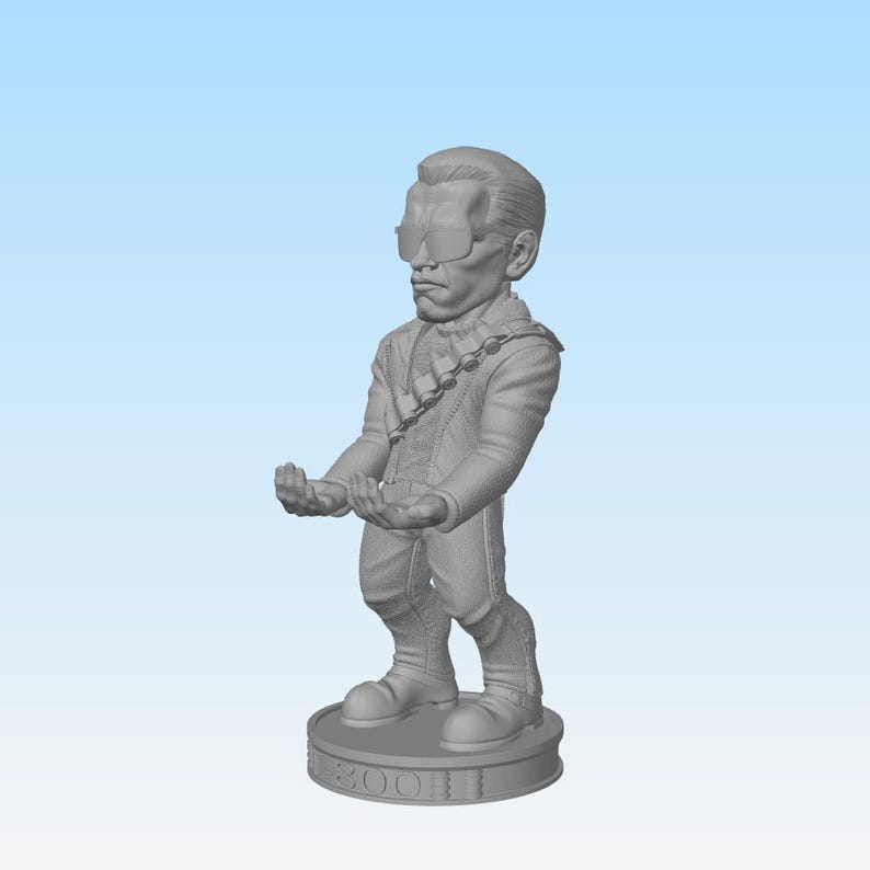 Terminator Arnold Schwarzenegger | Terminator Controller Stand ...