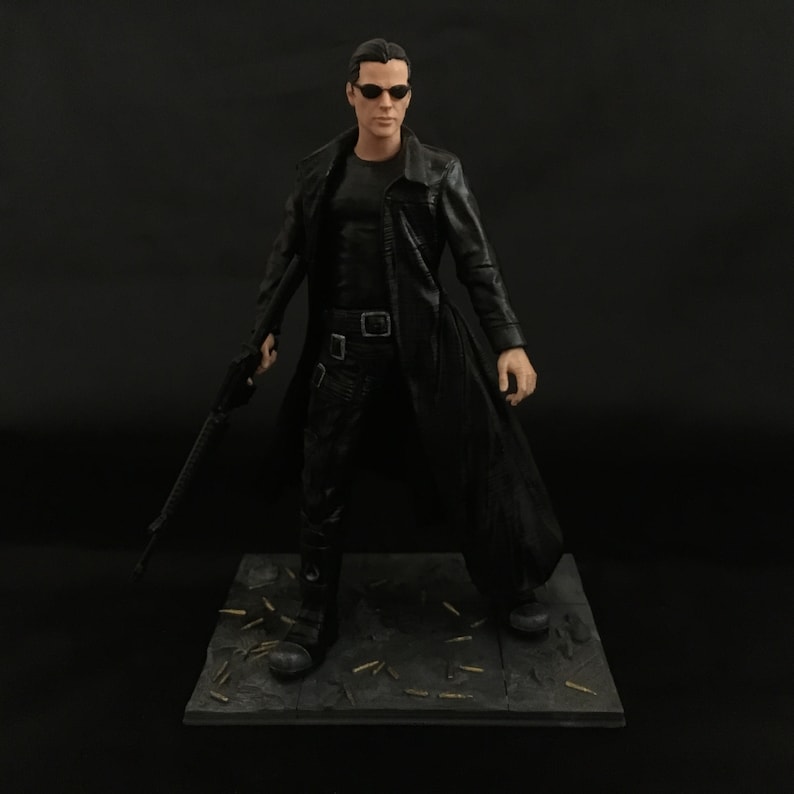 Matrix Neo Figure | Matrix Statue | Keanu Reeves Statue | Matrix ...