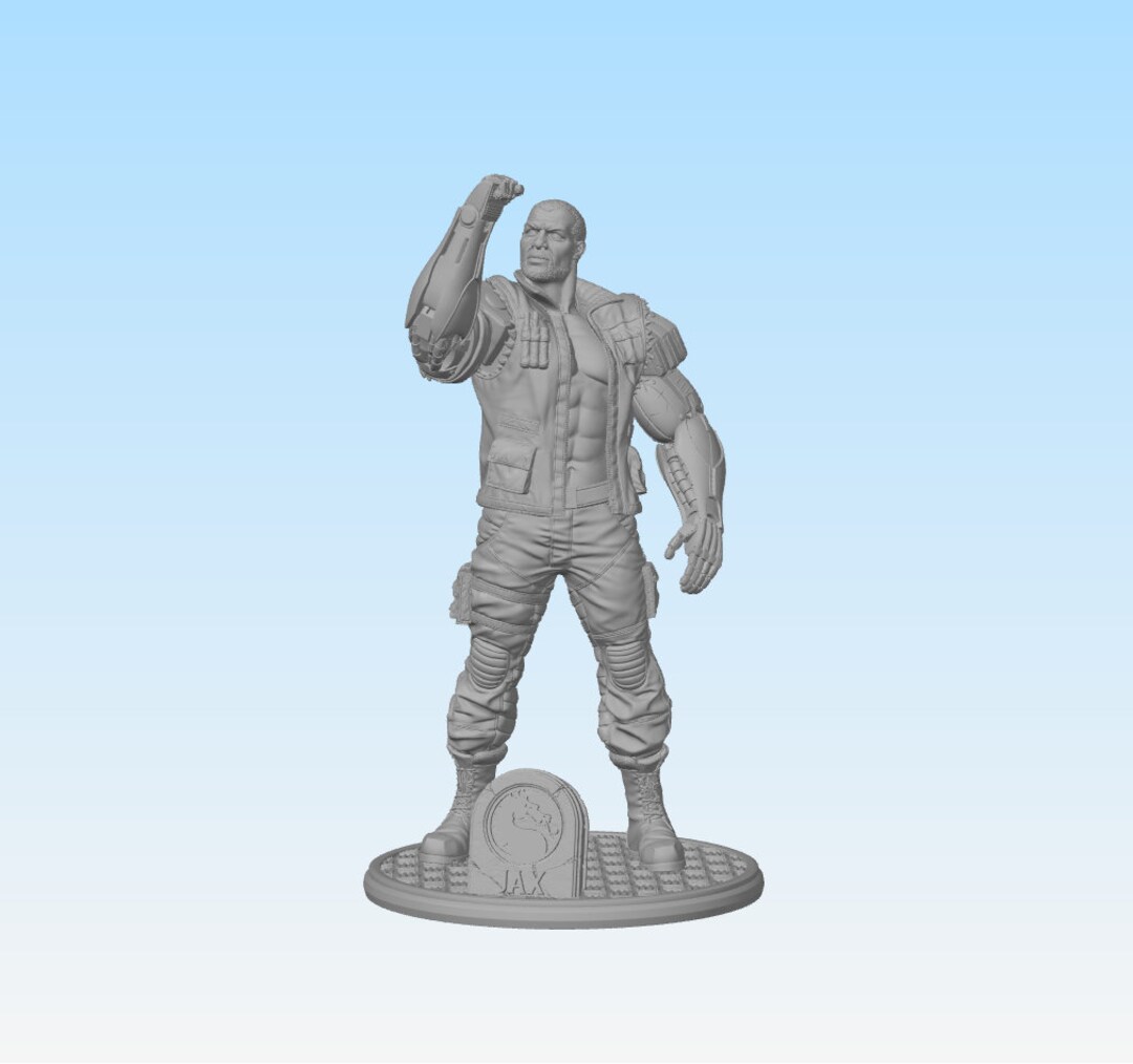 Mortal Kombat Jax | Jax Figure | Jax Statue | Mortal Kombat Statue ...
