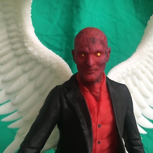 Lucifer Figure | Lucifer Morningstar Statue | Tom Ellis Figure ...