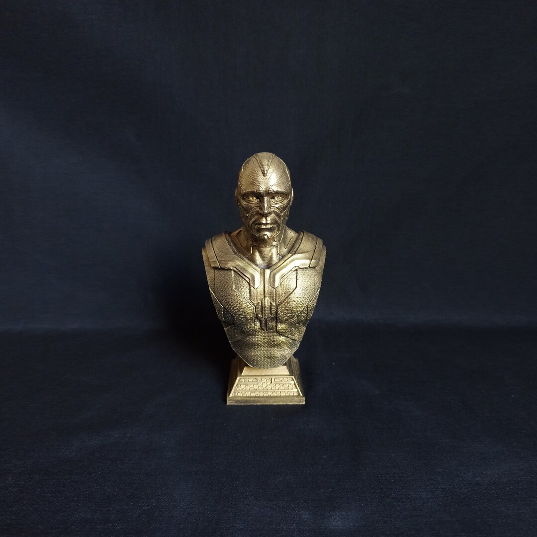 Vision Gold Vision Vision Bust Vision Figure Marvel Figure Avengers ...