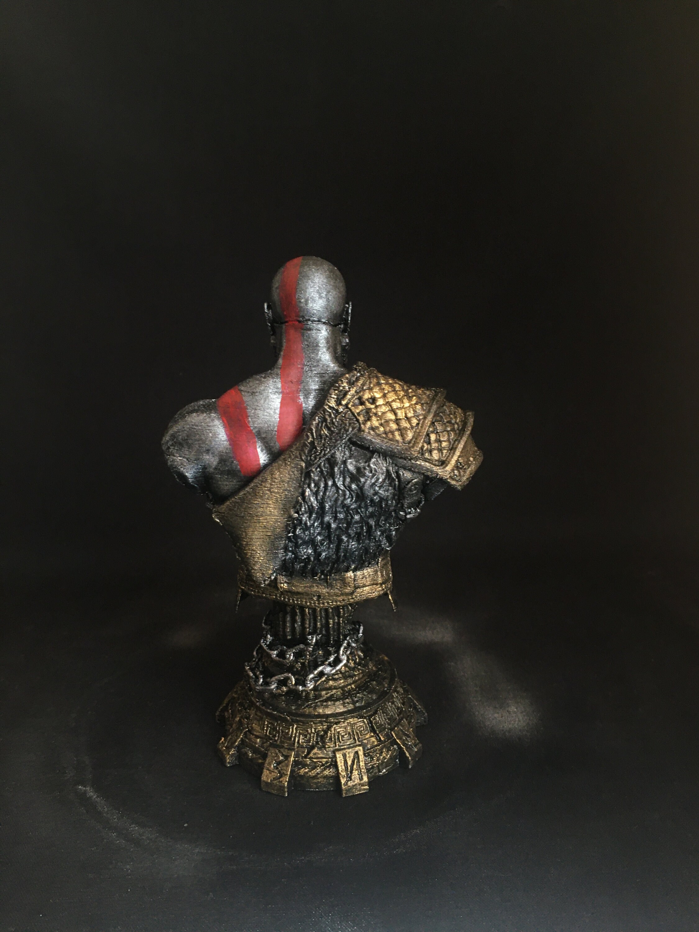 Kratos Kratos Bust God of War Bust Kratos Figure God of War Figure ...