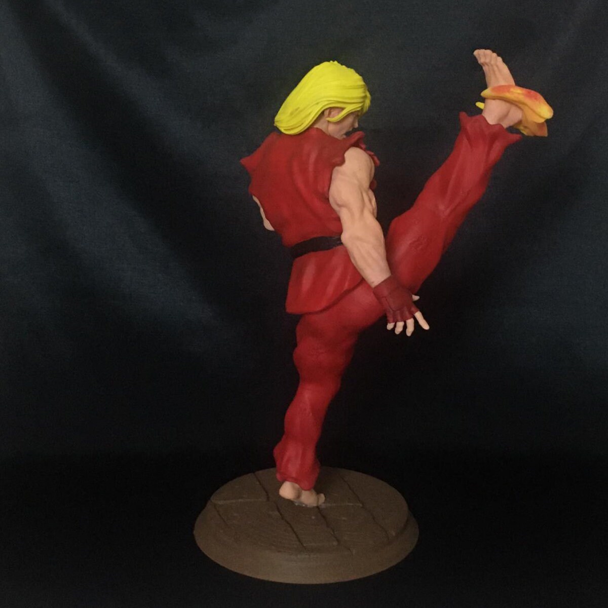 Street Fighter Ken Ken Figure Street Fighter Figure Retro Game Figure ...