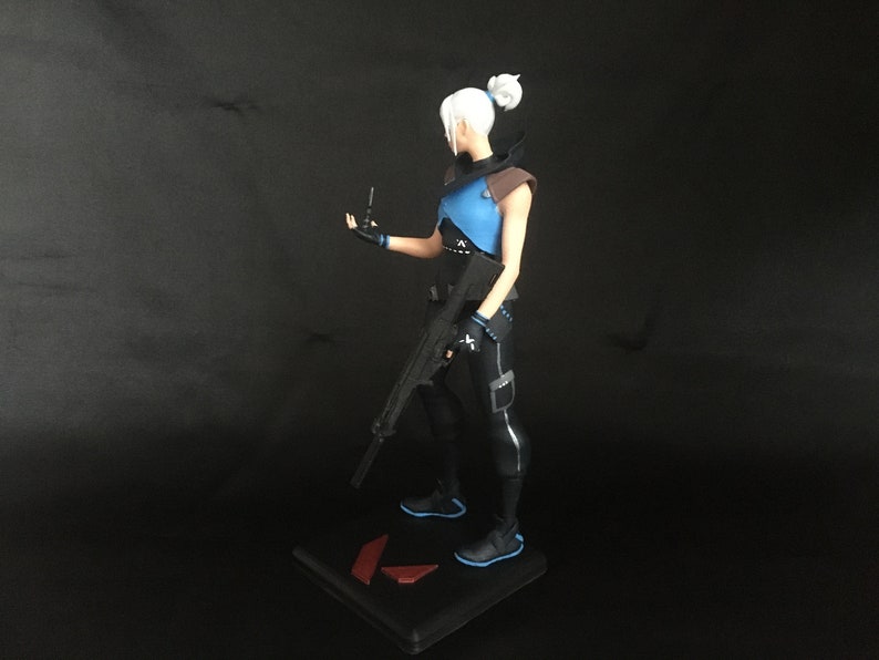 Valorant Jett Figure / Jett Statue / Valorant Game Decor / Custom ...