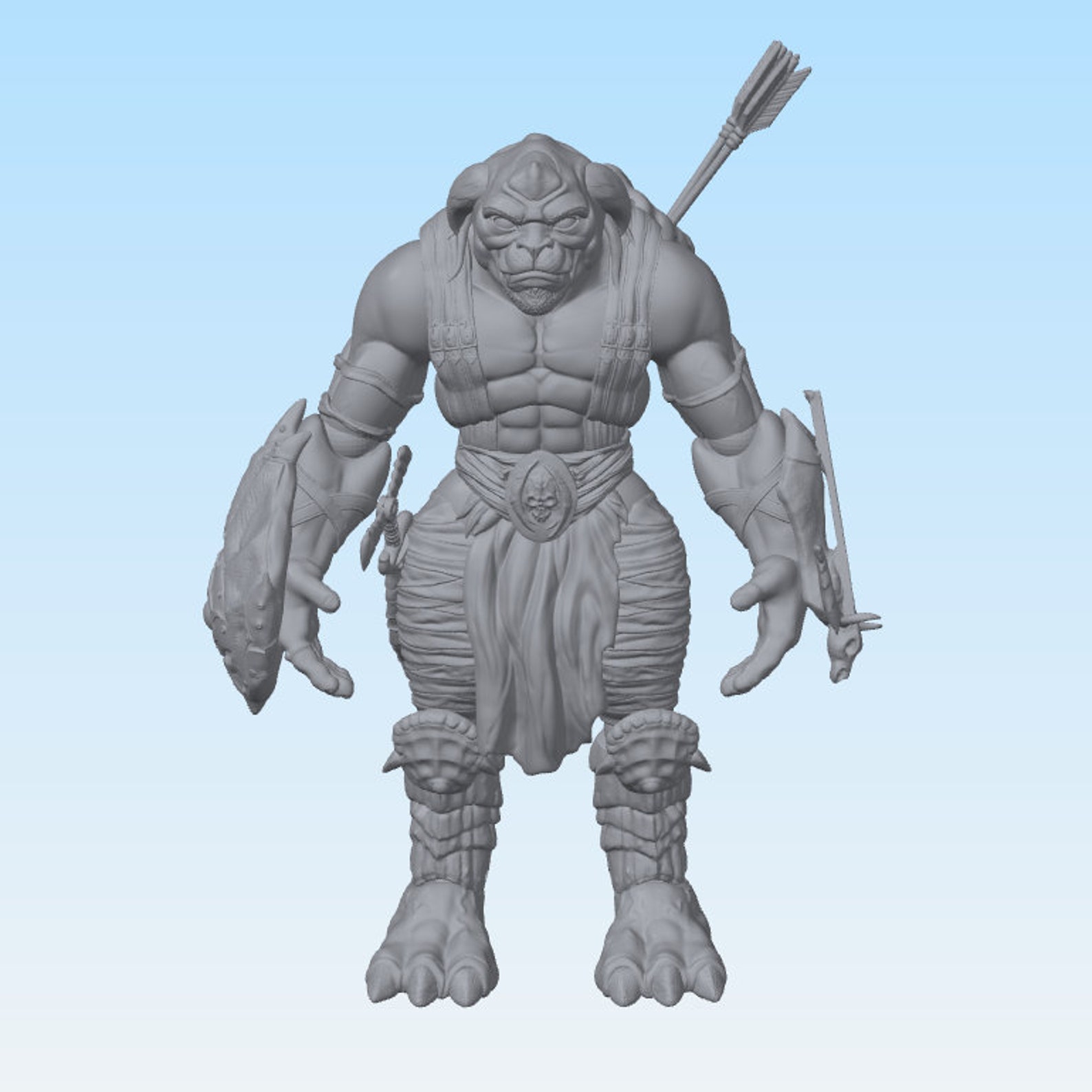 Small Soldiers Gorgonite Archer | Archer Figure | Small Soldiers Figure ...