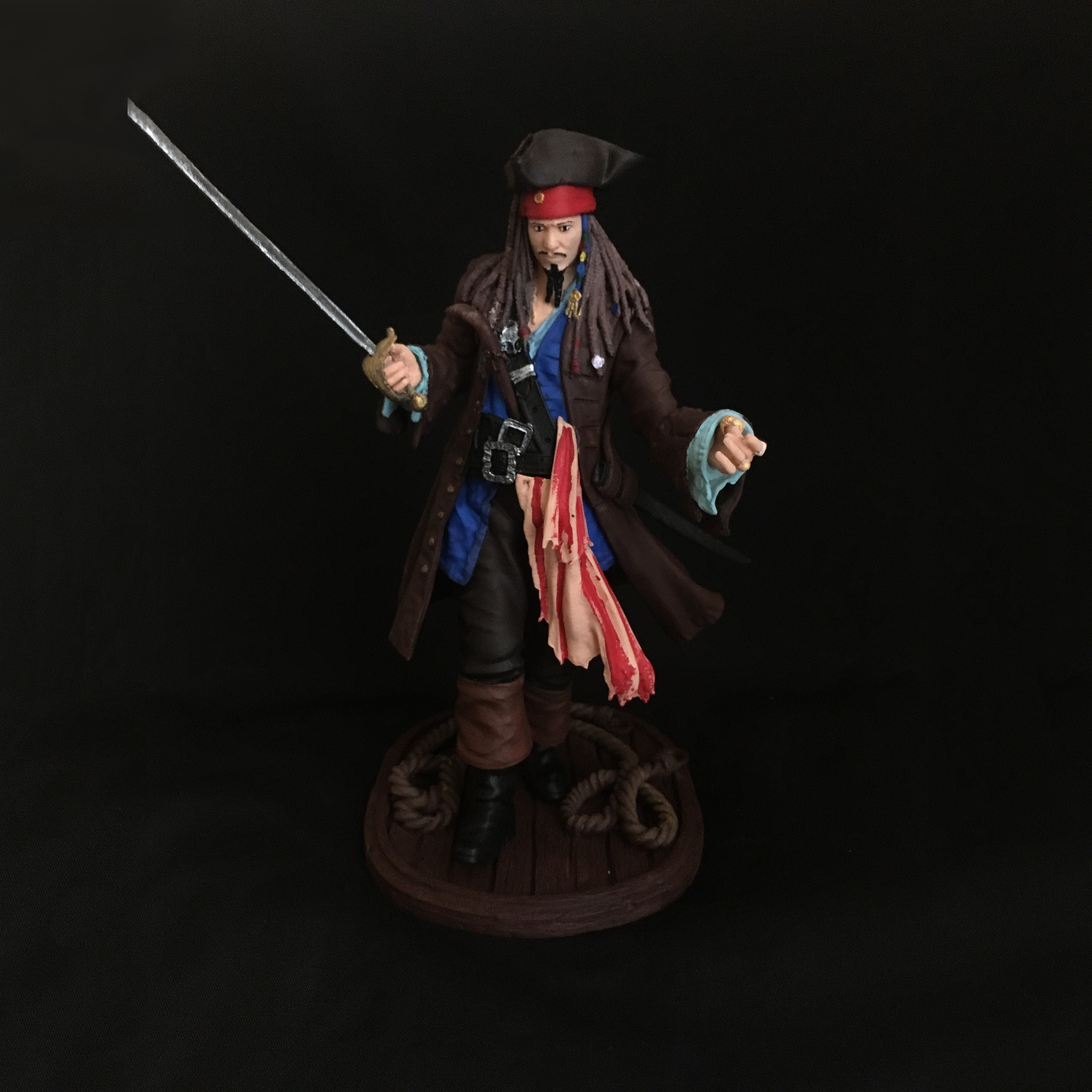 Captain Jack Sparrow Jack Sparrow Figure Jack Sparrow Statue Johnny ...