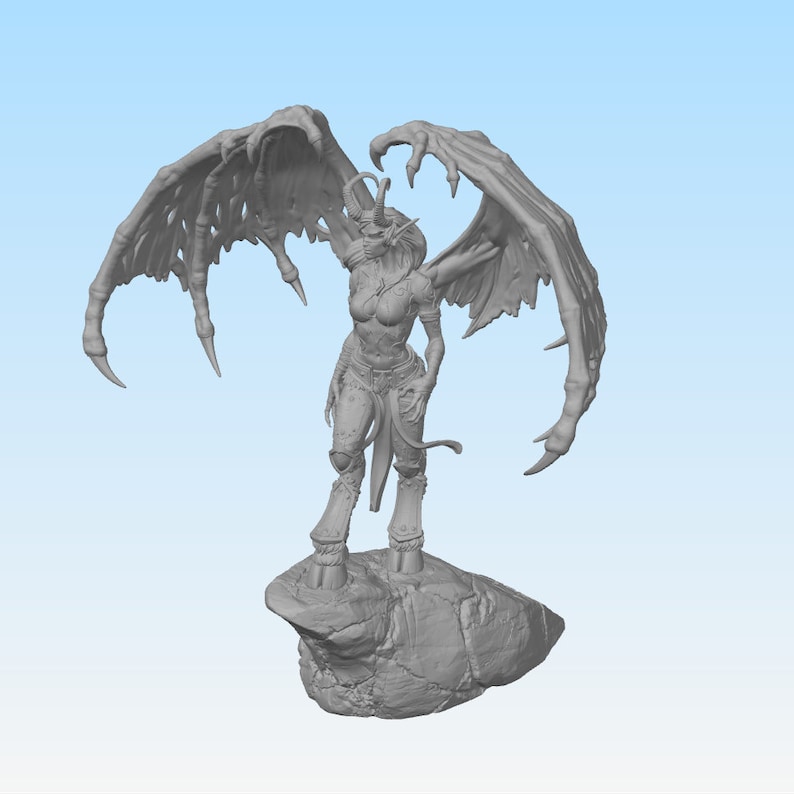 World of Warcraft Demon Hunter Statue | Warcraft Figure | Warcraft ...