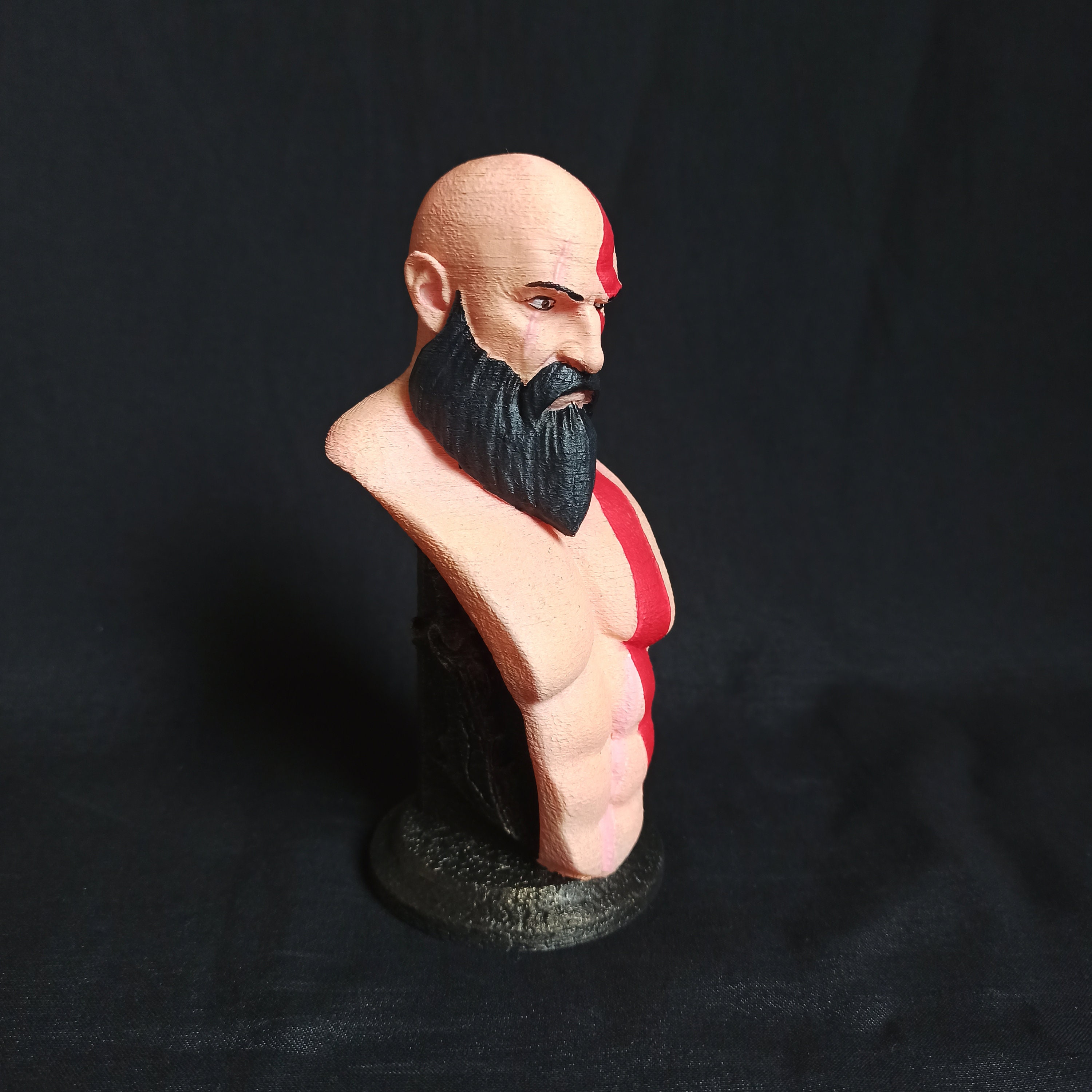 Kratos Kratos Bust God of War Bust Kratos Figure God - Etsy