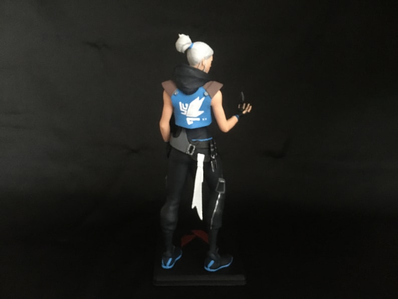 Valorant Jett Figur | Jett Statue | Valorant Spiel Dekor ...