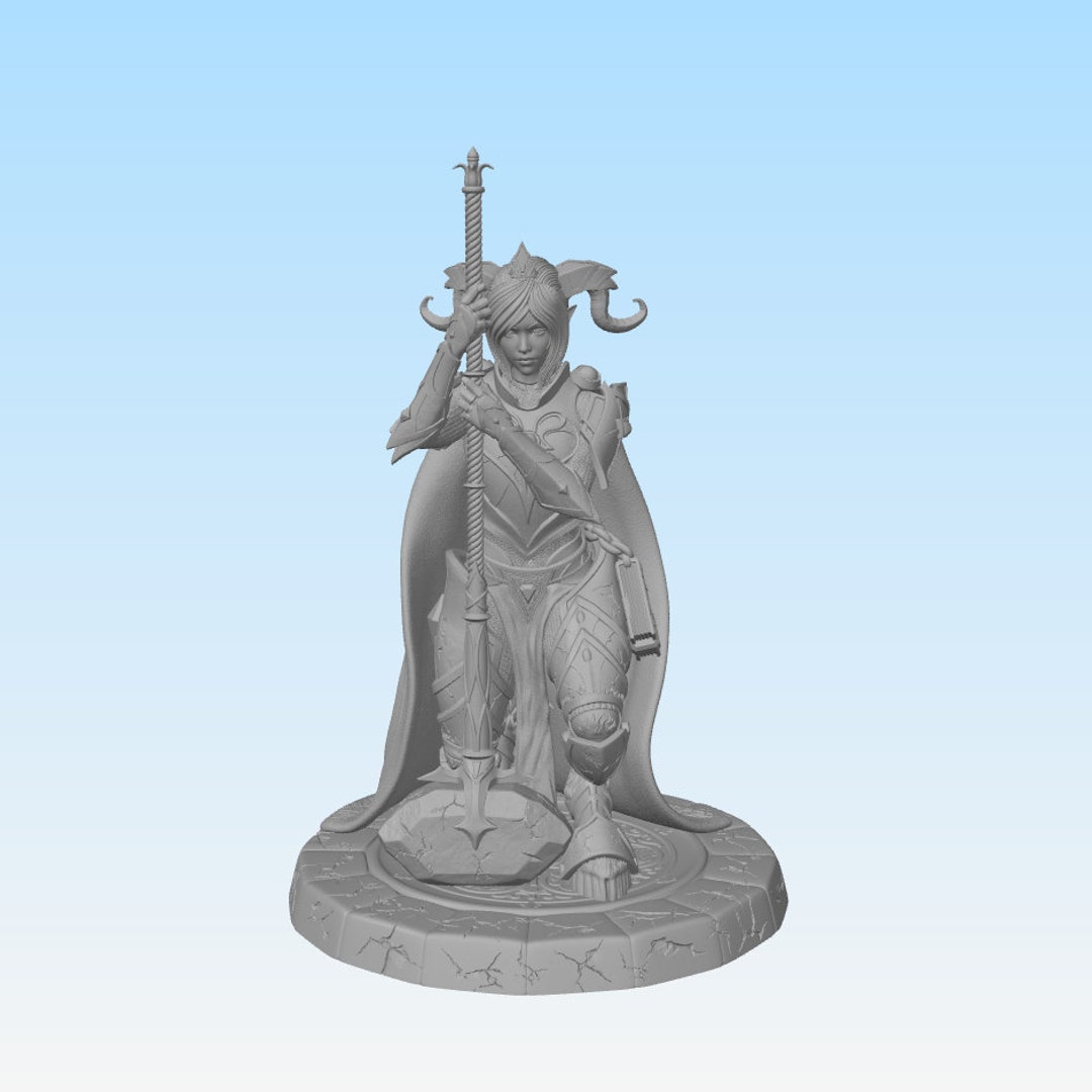 World of Warcraft Draenei Yrel Statue | Warcraft Figure | Warcraft ...