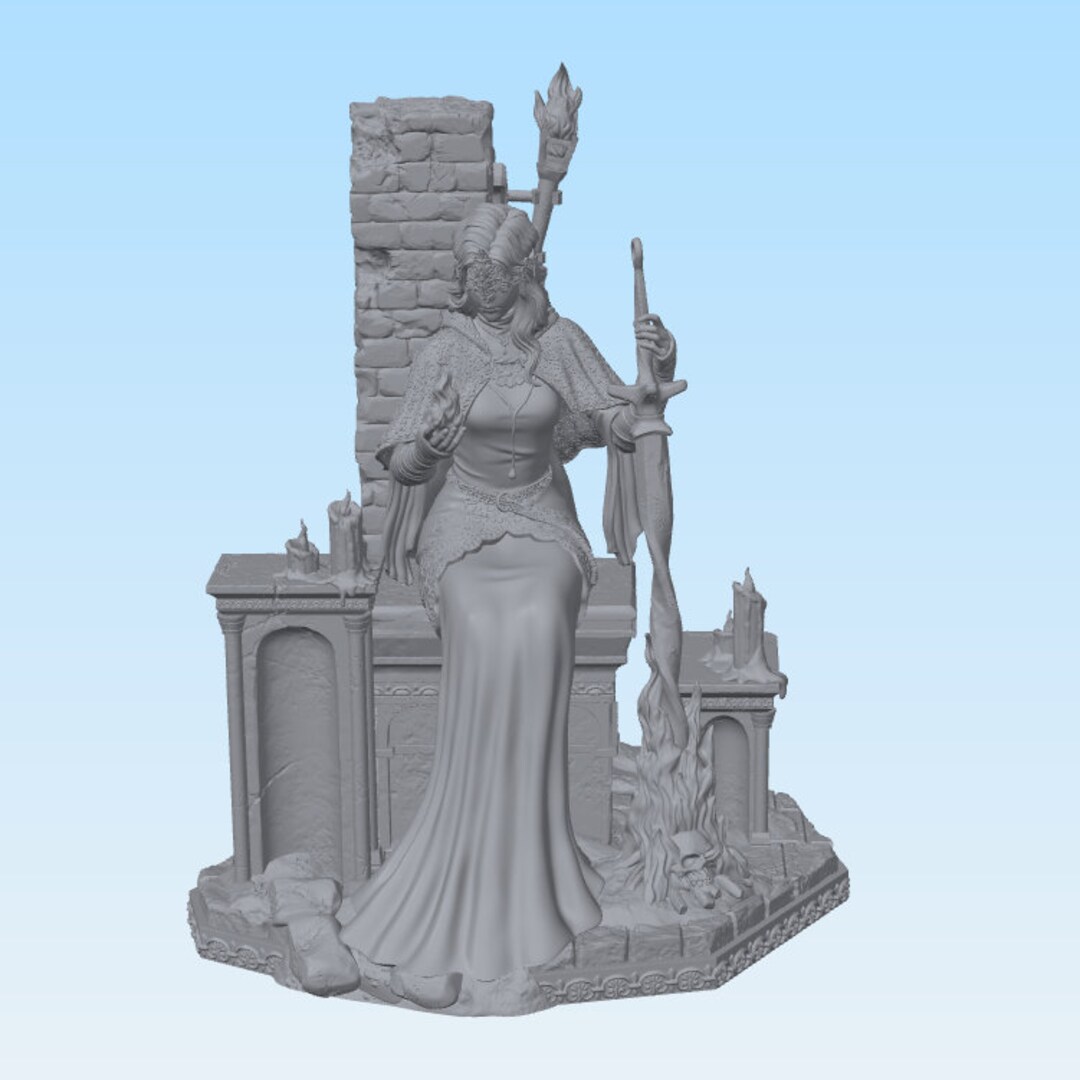 Fire Keeper Figure Dark Souls Figure Dark Souls Fire Keeper Figure ...