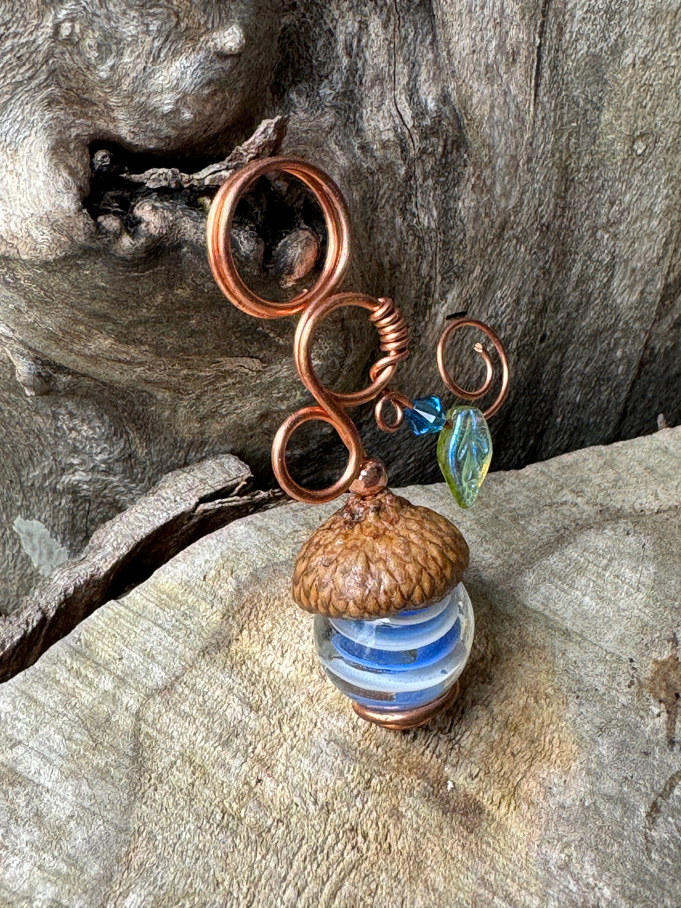 Collectors Acorn Blue Whirlwind OB13 - Etsy