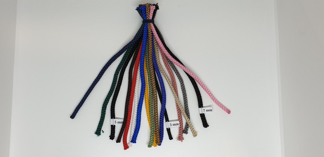 Color Chart of Polypropylene Cords - Etsy