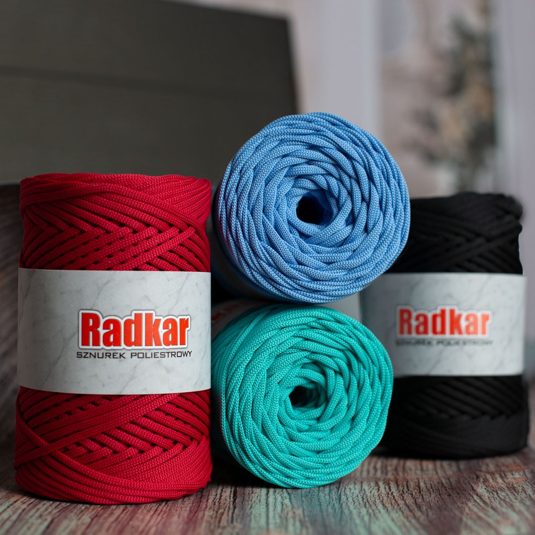 Polyester Cord 3mm 100m 240gr 25 Colours Polyester Macrame Yarn Pp Cord ...
