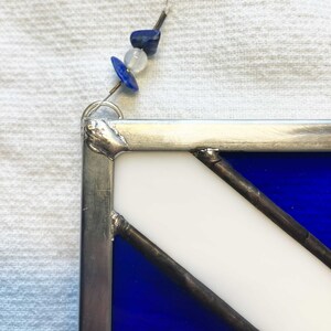 Scottish Flag Stained Glass Handmade Suncatcher Scotland Highland Gift ...